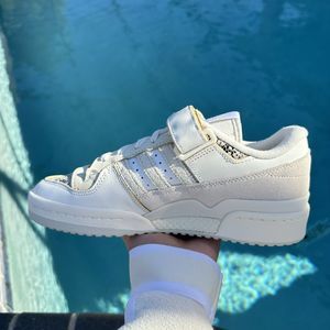 adidas | Shoes | Adidas Originals Forum 84 Low White Snakeskin Mens ...